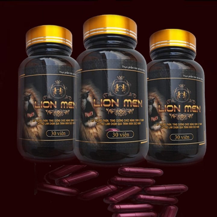 Lion Men - Hỗ trợ làm chậm quá trình mãn dục nam